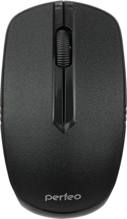 Мышь беспроводная perfeo "Plan" черная