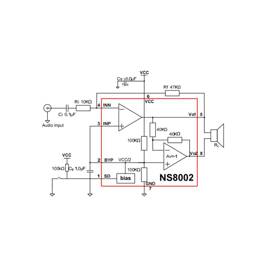 Микросхема 8002B