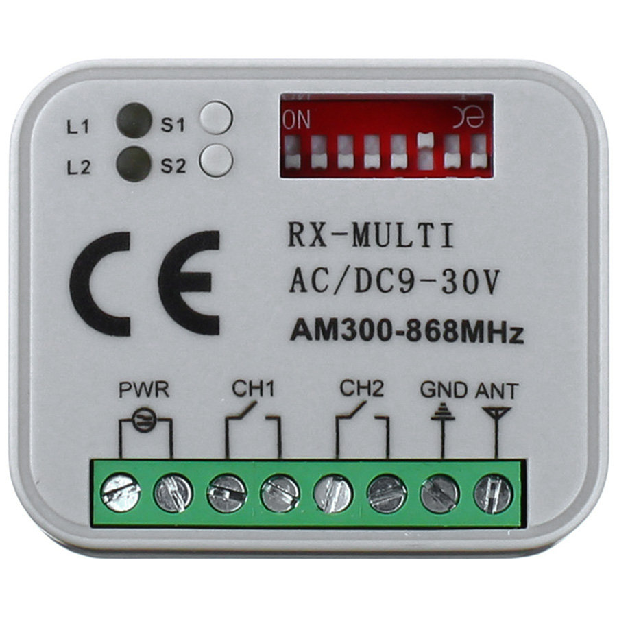 Приемник дубликатор к RX-MULTI 300-868MHz